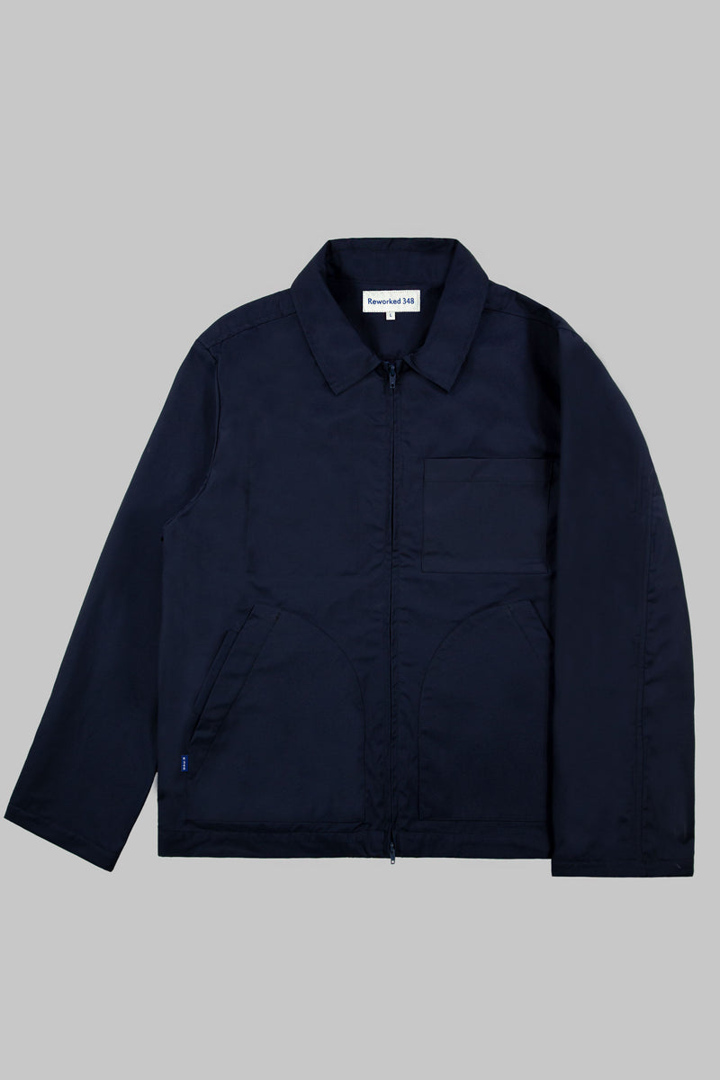 Utility Tech Jacket Dark Blue – Reworked 348