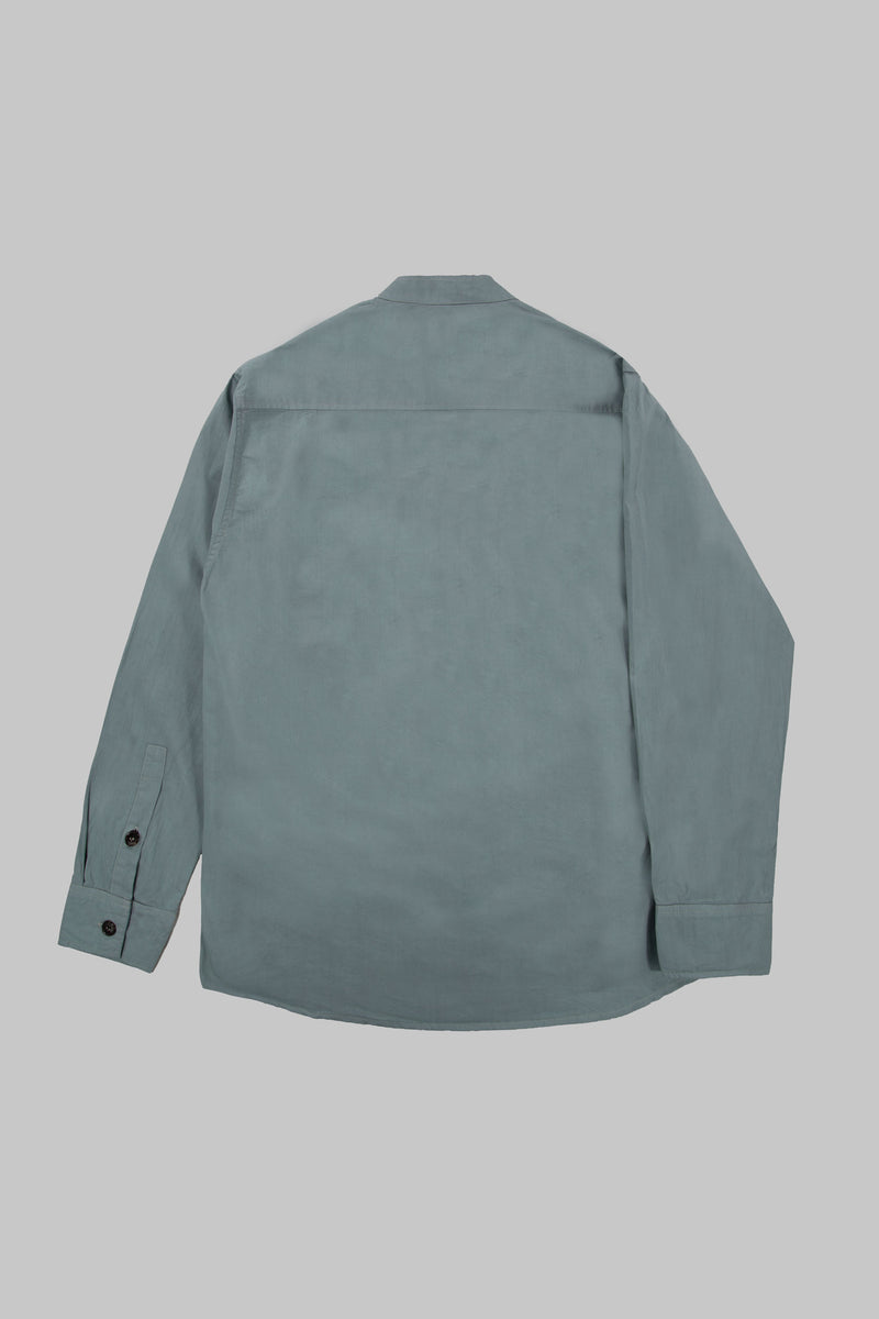 Poplin Nonno Shirt Pale Grey – Reworked 348