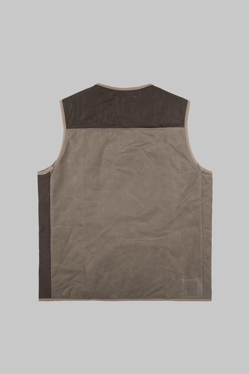 Rip-Stop Tank Panel V Vest Stone – Reworked 348