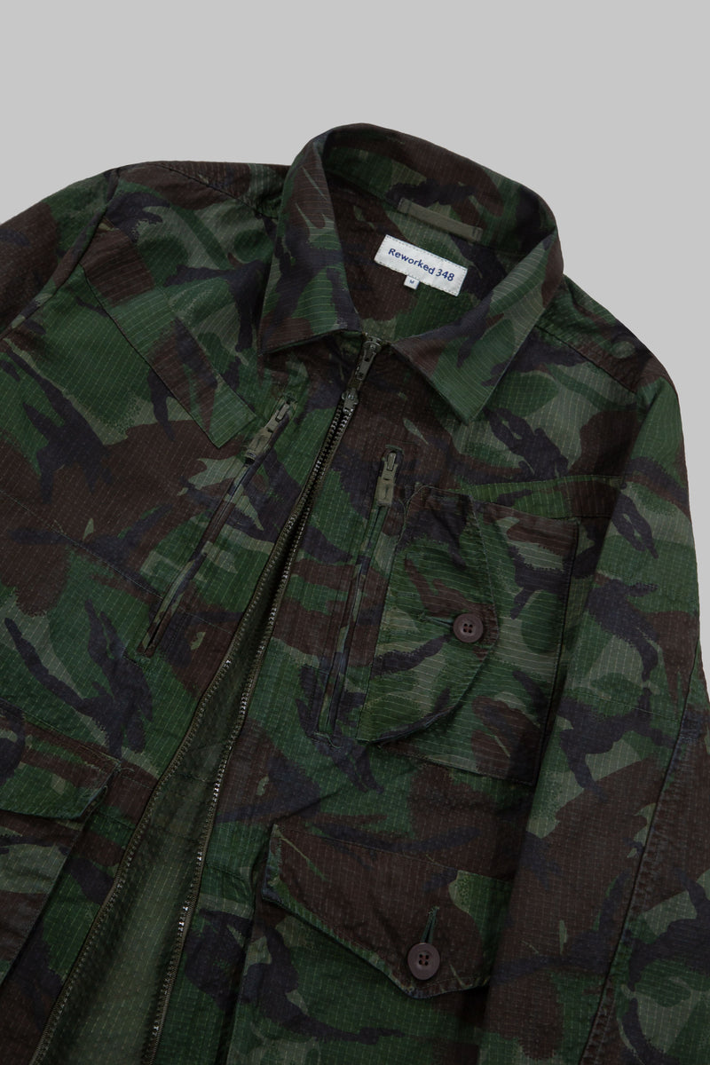 SP Rip-Stop Woodland Camo Jacket Green – Reworked 348