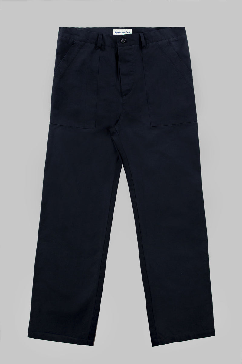 A/W Utility Pant Navy Blue – Reworked 348